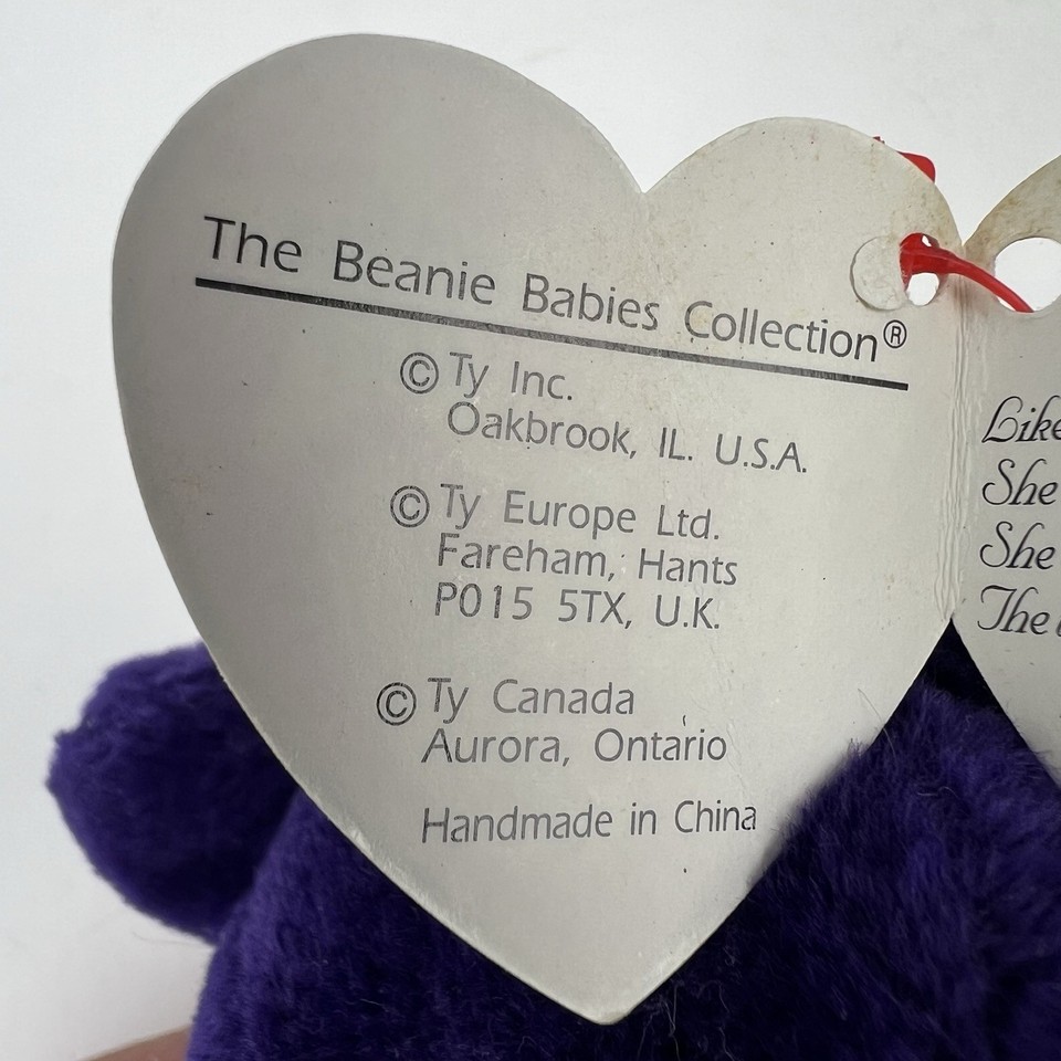 Ty Beanie Baby Limited 1st Edition Princess Diana Bear Error Fareham, Hants PVC | eBay
