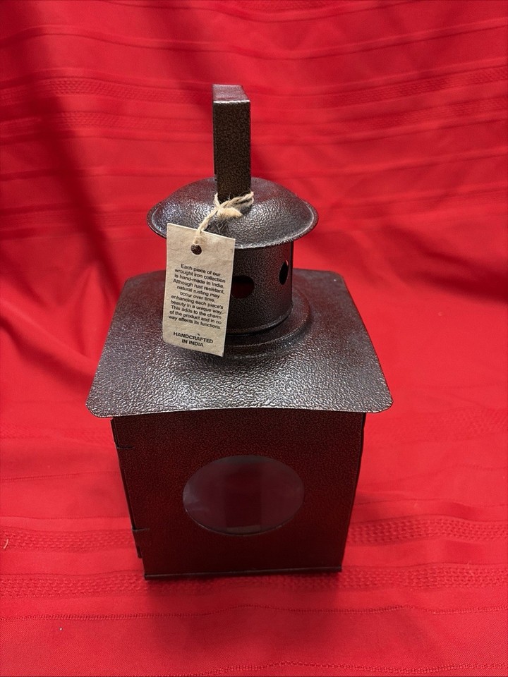 Wrought iron lantern Brass Color | eBay