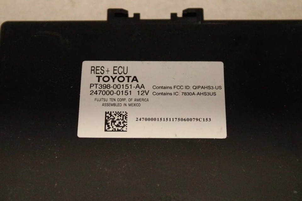 New OEM Remote Start Module Engine Start PT398-00151-AA RX350 RX450h ...