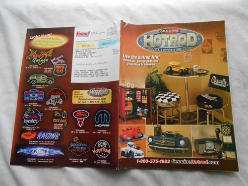 GENUINE HOT ROD HARDWARE INC-WINTER,2009 CATALOG CAR AUTO COLLECTIBLES ...
