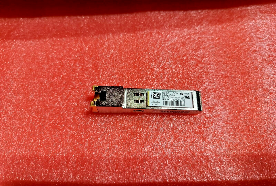 Cisco GLC-T 30-1410-03 or 30-1410-04 1000BASE-T SFP Ethernet ...