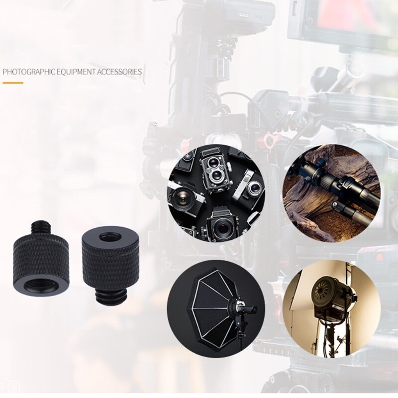 2x DSLR Camera Screws 3/8 to M6 M10 M12 Conversion Screw for Projector ...