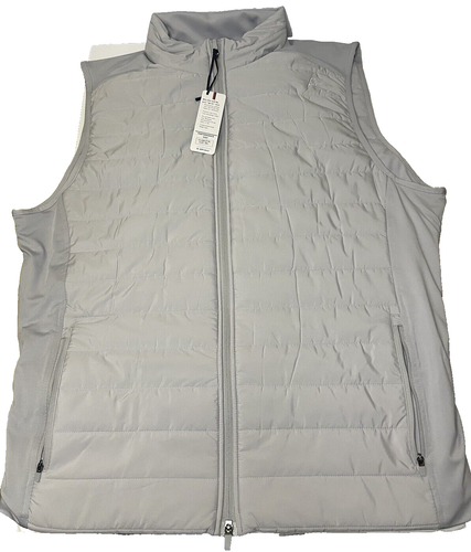 RHOBACK MENS PERFORMANCE VEST FULL ZIP SIZE XXL COBBLESTONE NWT FREE ...