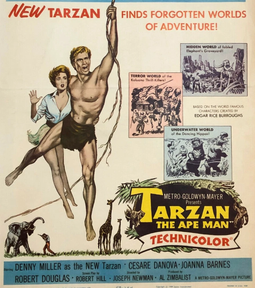 Tarzan The Ape Man Poster