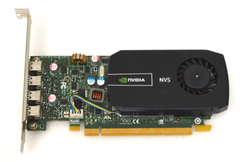 Nvidia NVS 510 2GB GDDR3 4-Mini DisplayPort PCI-Express Video Card | eBay