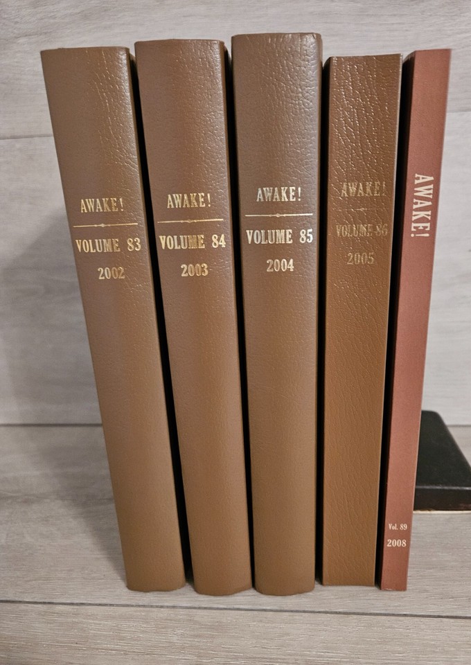 Jehovah's Witnesses Awake Magazine Bound Volumes Sold Individually-You ...