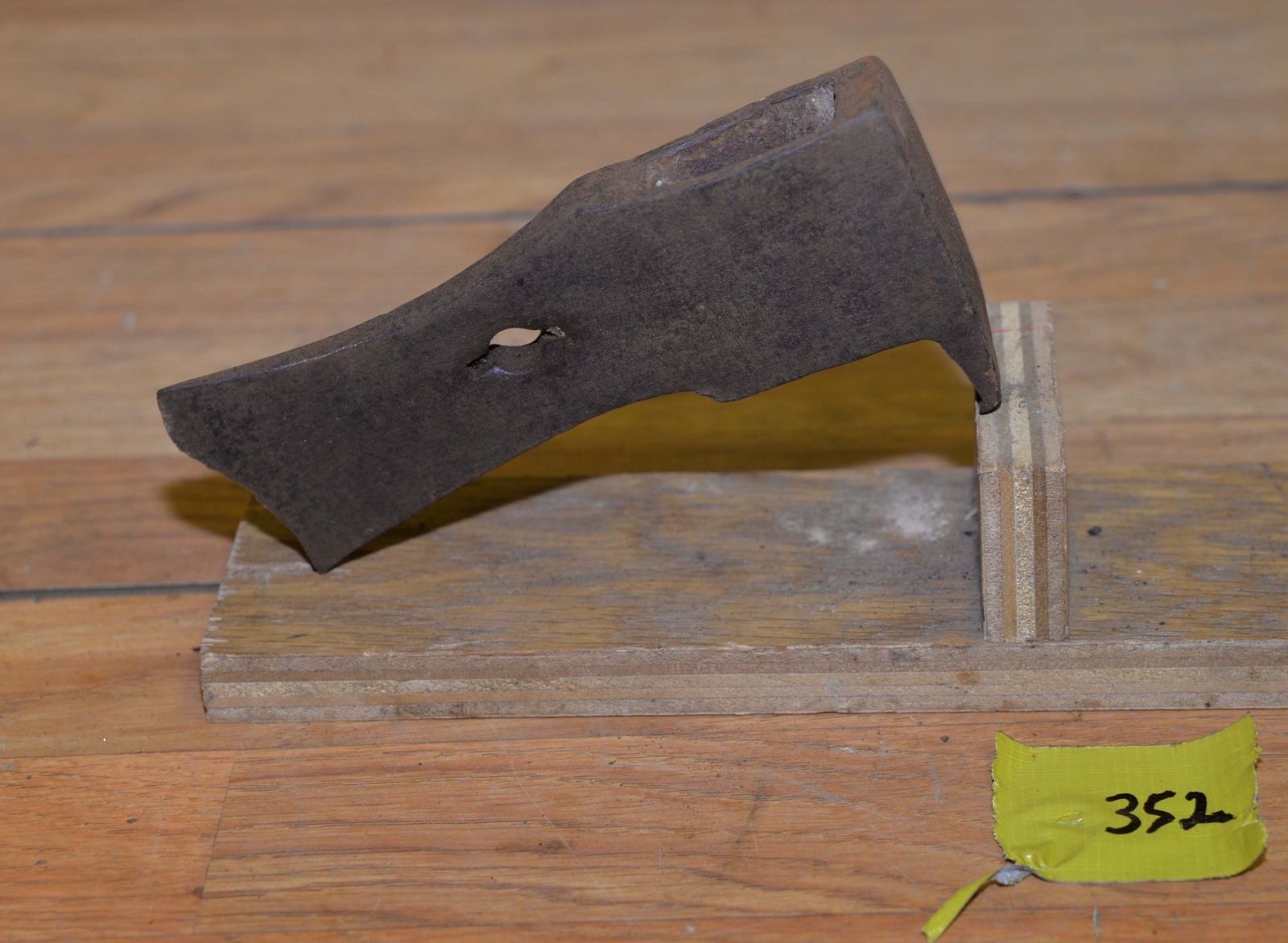 Collectible early axe head mortising axe embossed vintage blacksmith ...