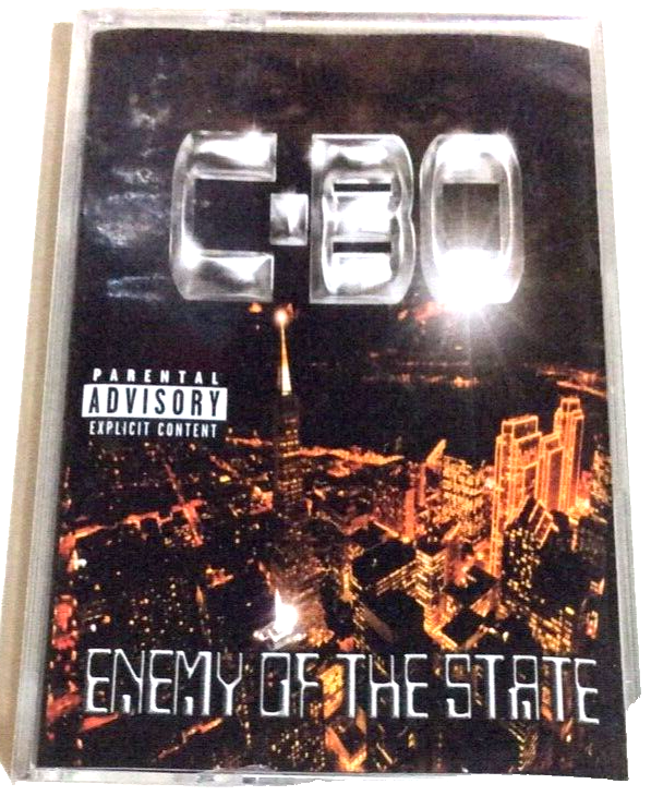 C-BO - ENEMY OF THE STATE CASSETTE 2000 bay area sac 916 mob figaz NEW ...
