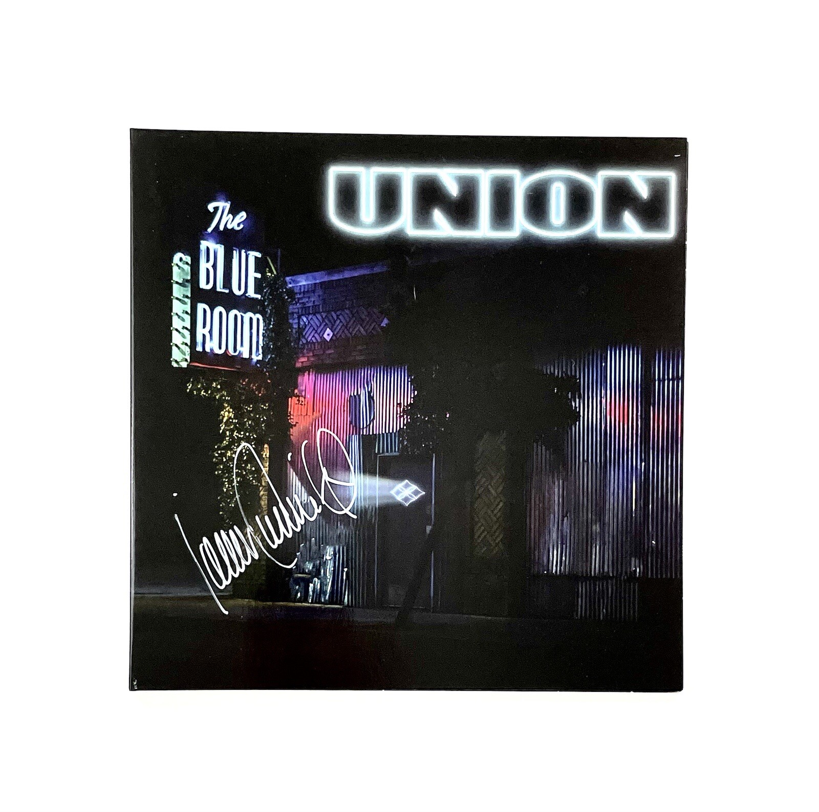 Union The Blue Room Signed Premier Edition Blue Black Vinyl Record John ...