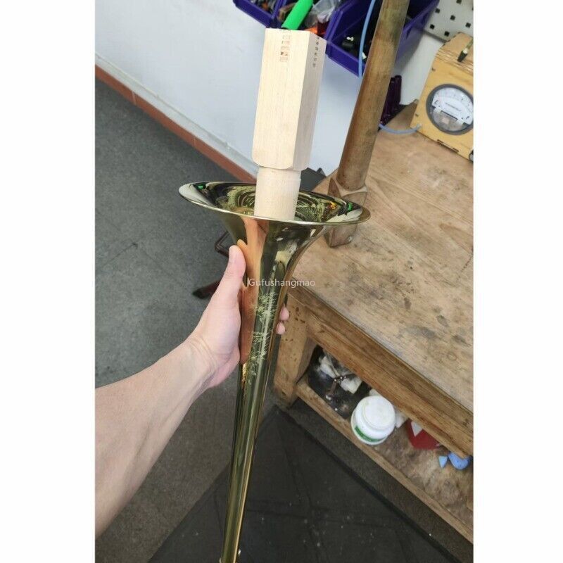 Trumpet Repair Tool Kit Part Wood Mandrel for Trumpet Bodie Cylindrical ...