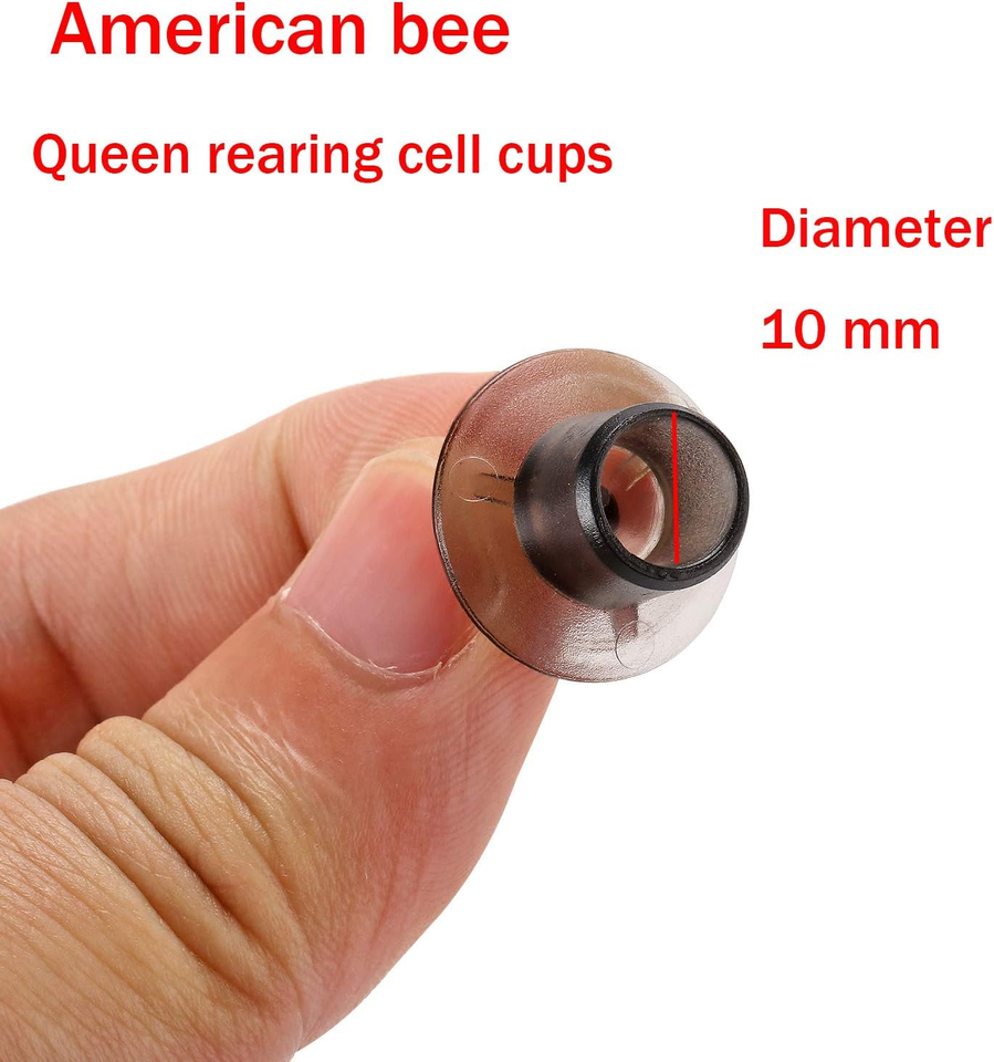 100/200/500/1000 Pcs JZBZ Queen Bee Cell Cups JZ-BZ Beekeeping ...