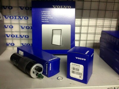 Genuine Volvo Service Kit D4/D5 Oil Air Fuel Filters And Sump Plug ...