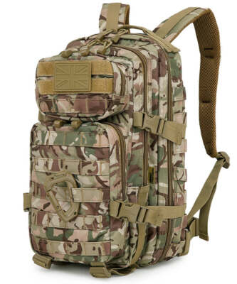 Assault Pack 28L BTP MTP Camo Cadet Military Backpack Army Rucksack ...