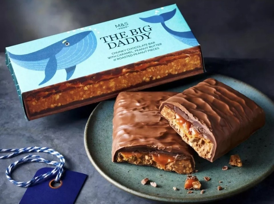 M&S The Big Daddy Chocolate Bar 300g | Dubai Style Choc Marks I TikTok ...