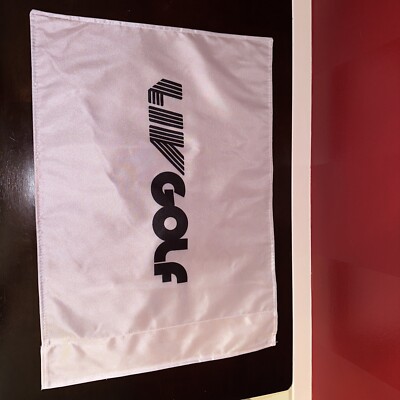 LIV Golf LIVGolf International PIN FLAG Norman Mickelson Watson Sergio ...