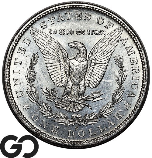 1880-S Morgan Silver Dollar Coin, PL Look | eBay