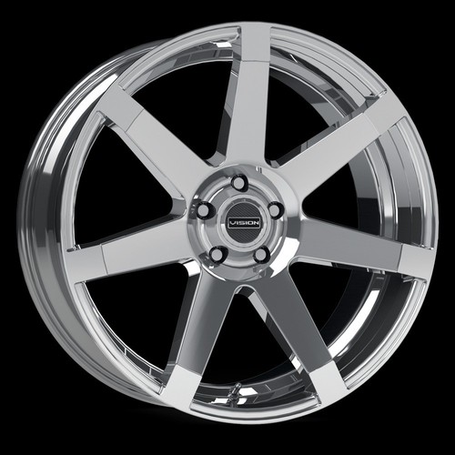 17x8 Vision 9042 Sultan Chrome Wheel 5x4.5 (30mm) 886821240357| eBay