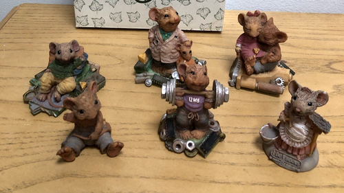 Roman Inc LEE SIEVERS *LOT of 6* Computer Mice 1997 Figurines!! | eBay