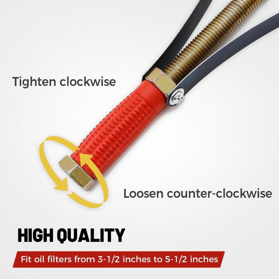 Multifunctional Oil Filter Removal Strap Wrench Tool | eBay Australia