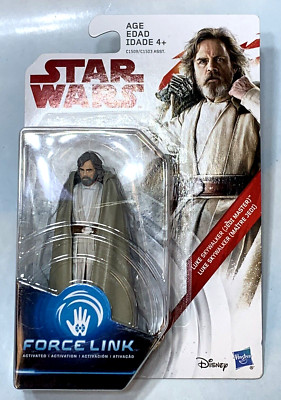 Hasbro Star Wars Force Link: - Luke Skywalker (Jedi Master) Action ...