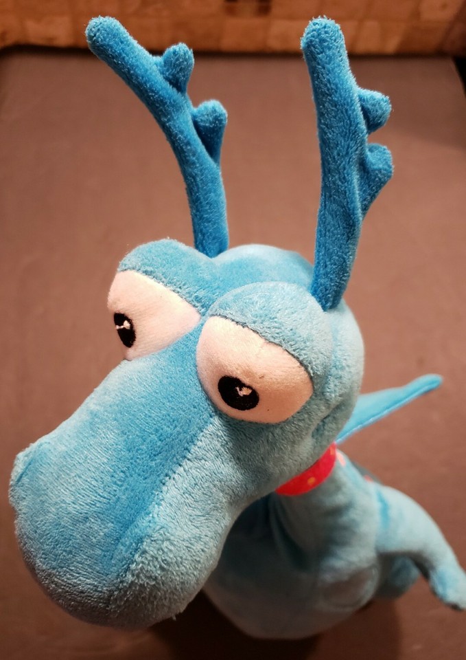 Disney Store Doc McStuffins Stuffy 15” Plush Talking Blue Dragon | eBay