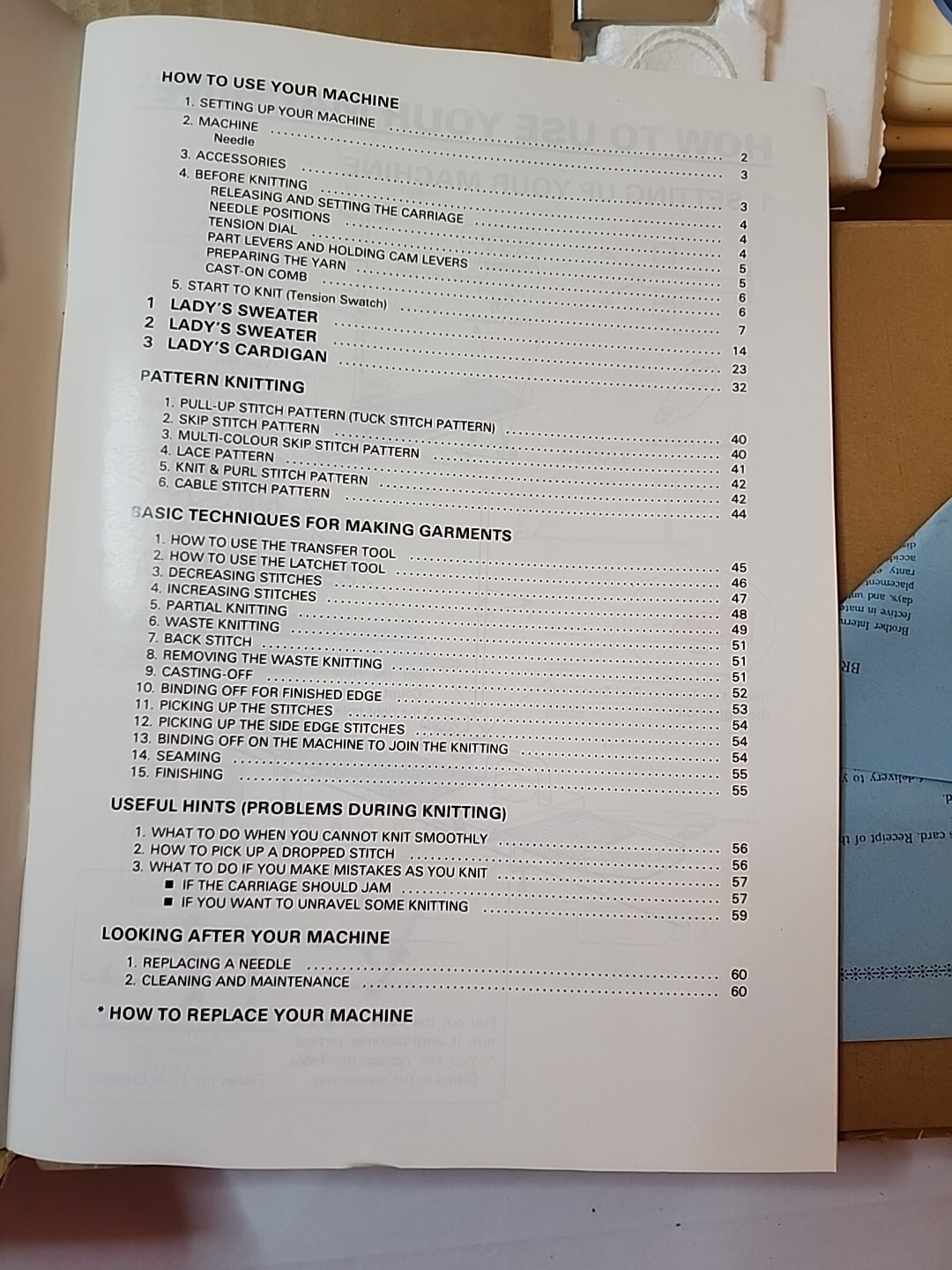 Vintage Brother KX350 Kx-350 Knitting Machine Home KNITTER for sale ...