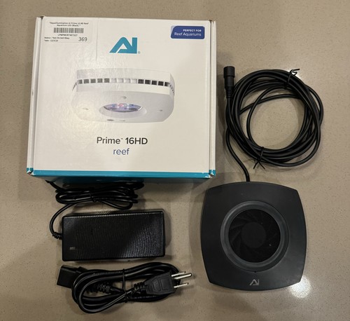 AQUAILLUMINATION AI PRIME 16HD REEF AQUARIUM LED LIGHT/ BLACK OPEN BOX ...