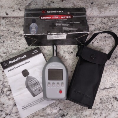 Sound & Audio Measurement - Radio Shack Digital Sound Level Meter