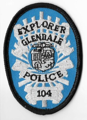 Glendale Police Department, California Explorer Patch | eBay