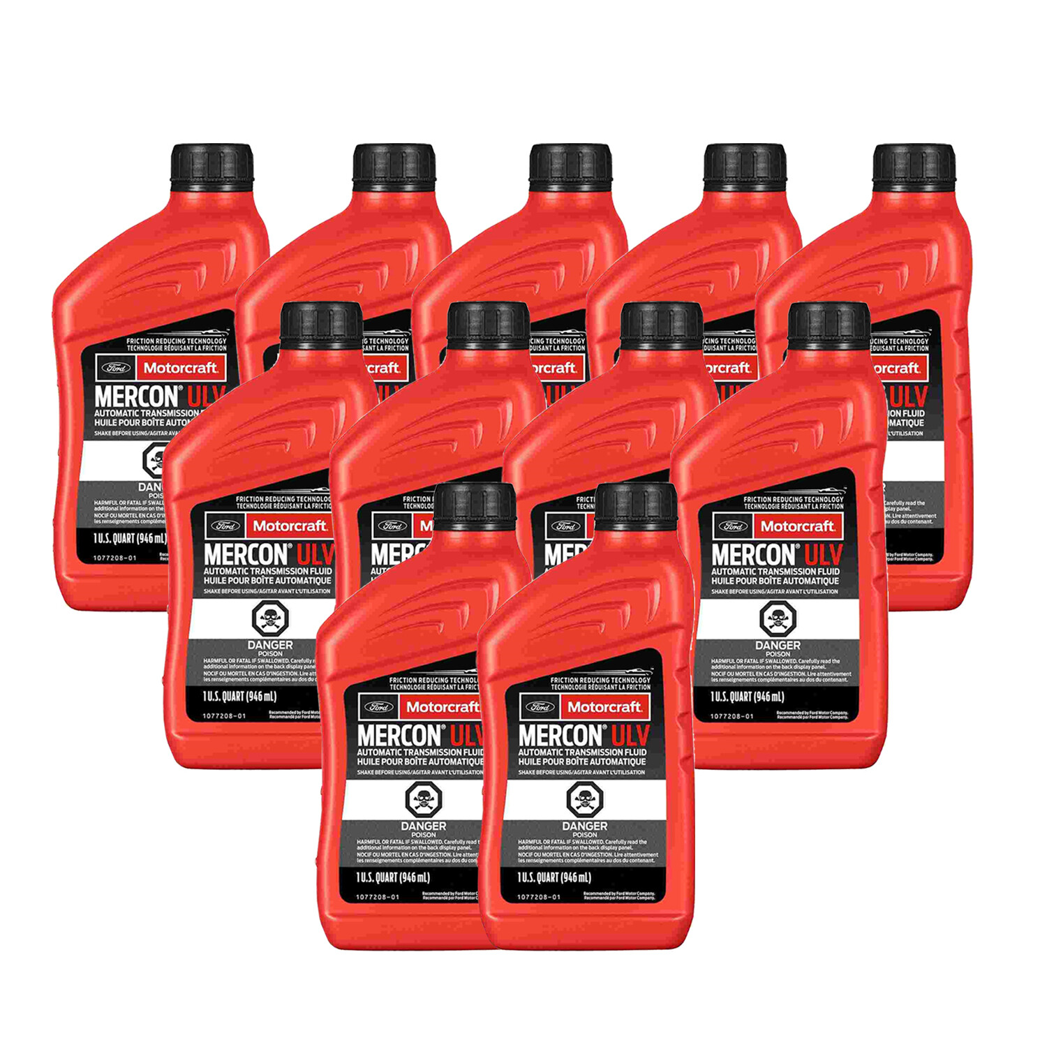Motorcraft OEM Automatic Transmission Fluid ATF Kit Mercon ULV - 11 ...