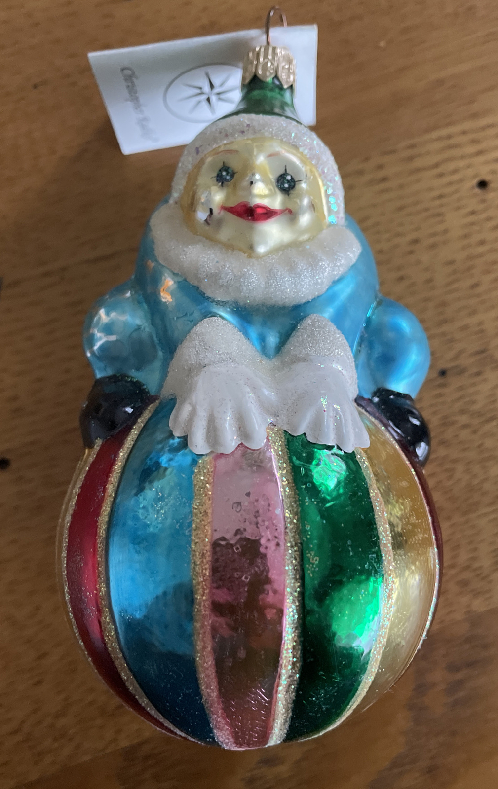 Christopher RADKO 1996 Clown Around Roly Poly Santa NWT Issue With ...