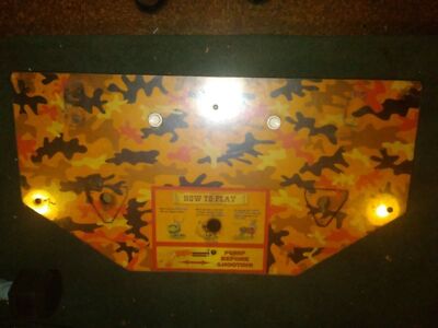 dynamo arcade showcase cabinet control panel #1015 | eBay