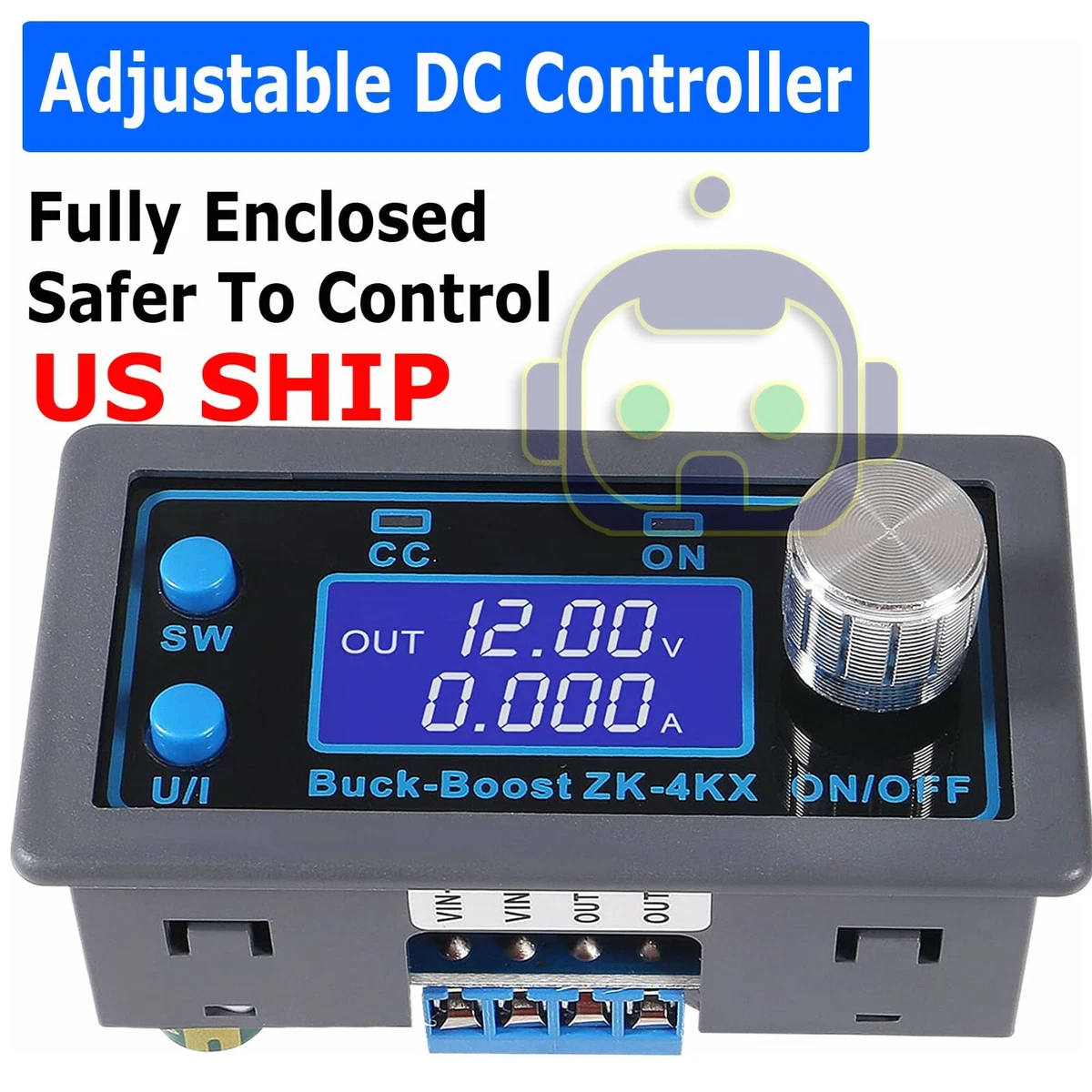 ZK-4KX CNC DC-DC Buck Boost Converter Module CC CV 4A, 41% OFF