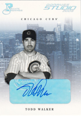 2005 Studio Private Signings Silver #65 Todd Walker Auto /100 - NM | eBay