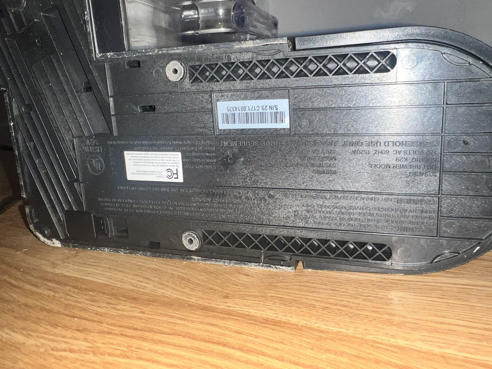 Keurig K-Supreme Plus K29 Smart K-Cup Pod Coffee Maker Black Steel ...