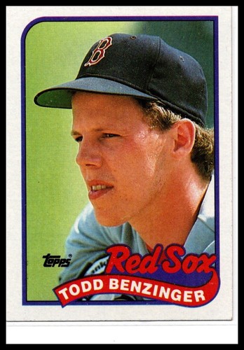 1989 Topps #493 Todd Benzinger | eBay