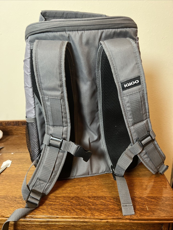 Igloo Maxcold Laguna Top Grip 24-Can Cooler Backpack Gray | eBay