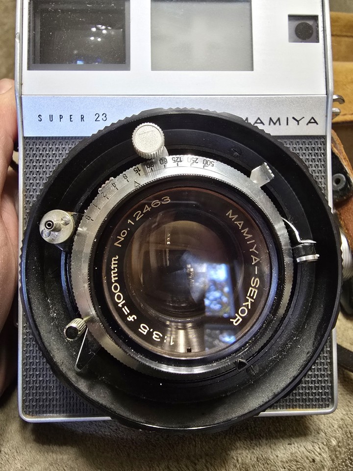 Mamiya Super 23 6x7 Press Camera Light Meter, Bag and accessories. | eBay