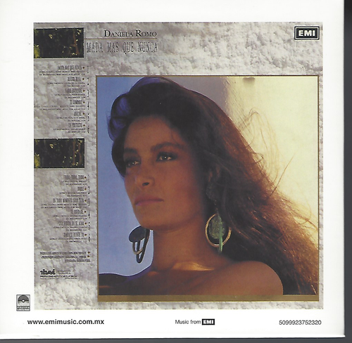 rare BALADA CD sleeve DANIELA ROMO mas amada que nunca RULETA RUSA te olvidare | eBay
