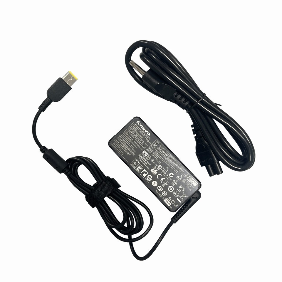 OEM AC Adapter Charger 20V 2.25A 45W For Lenovo Thinkpad X1 T450 T460 ...