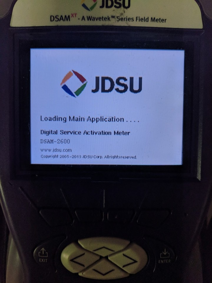 JDSU DSAM-2600 XT DOCSIS 3.0 DSAM 2600XT Cable Test Activation Meter NO ...