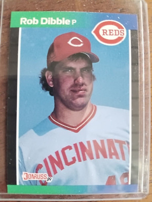 ROB DIBBLE REDS 1989 DONRUSS BASEBALL CARD #426 | eBay
