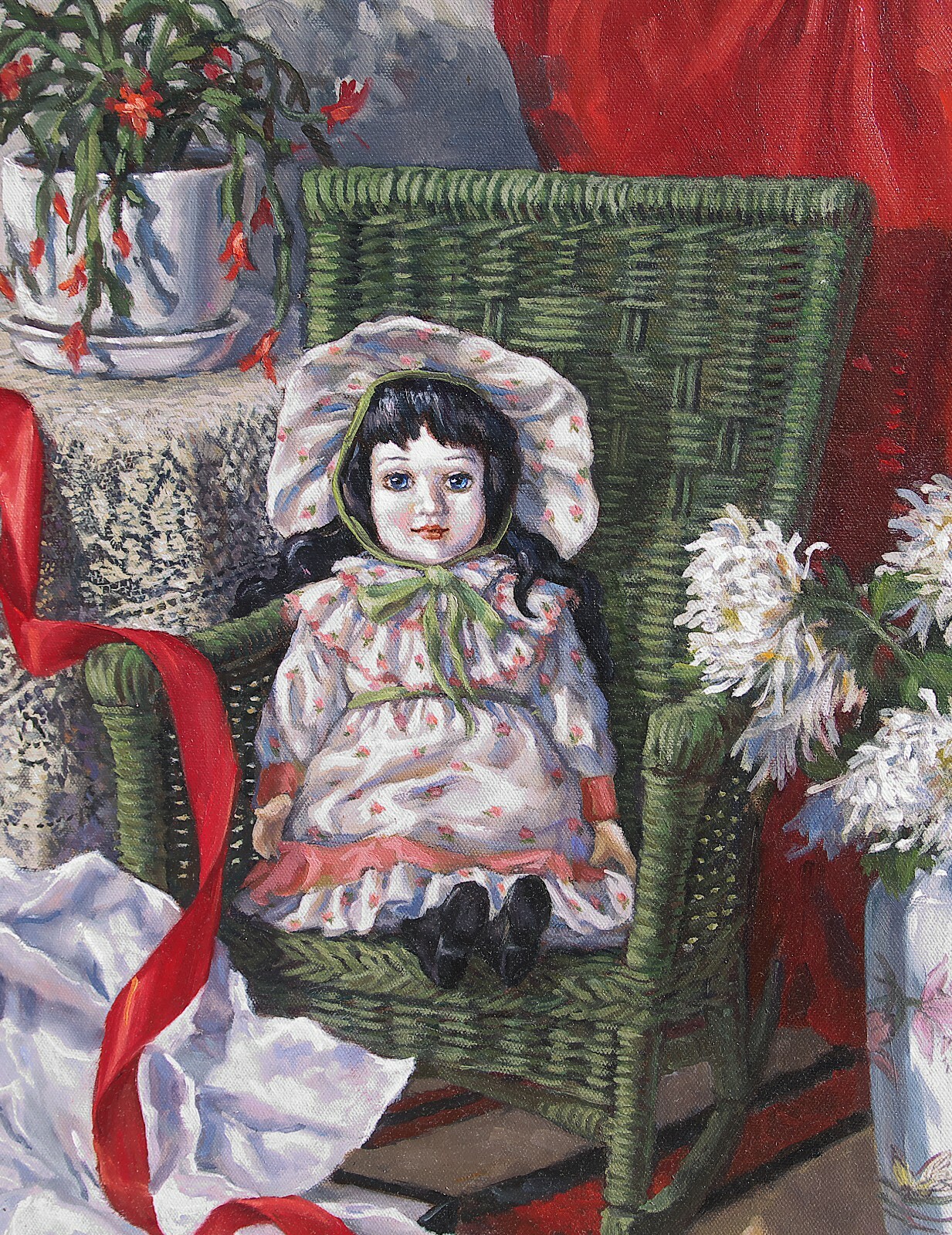 Val Bishop American Contemporary Art Original Oil Painting Signed Dated ...