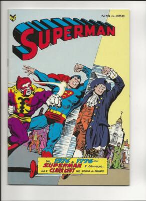 Superman #16 Italian Bicentennial Cover 1976 | eBay