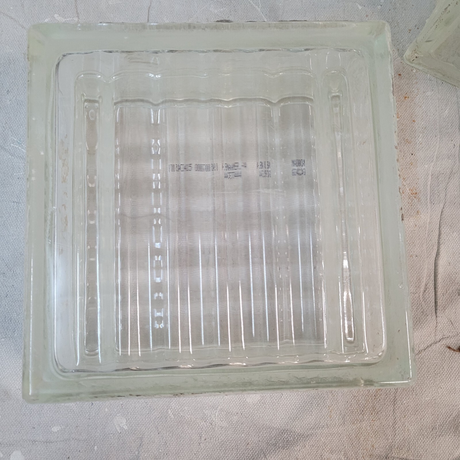 IceScapes Glass Block | 8" x 8" x 4" | 12 Pieces- Ribbed | eBay