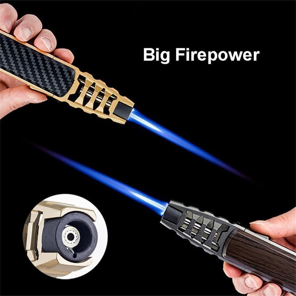Brightfire Bright Fire Lighter Rechargeable Torch Brite Windproof Blue ...