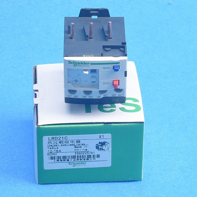 1pc for Schneider Thermal Overload Relay LRD21C 12-18a for sale online ...