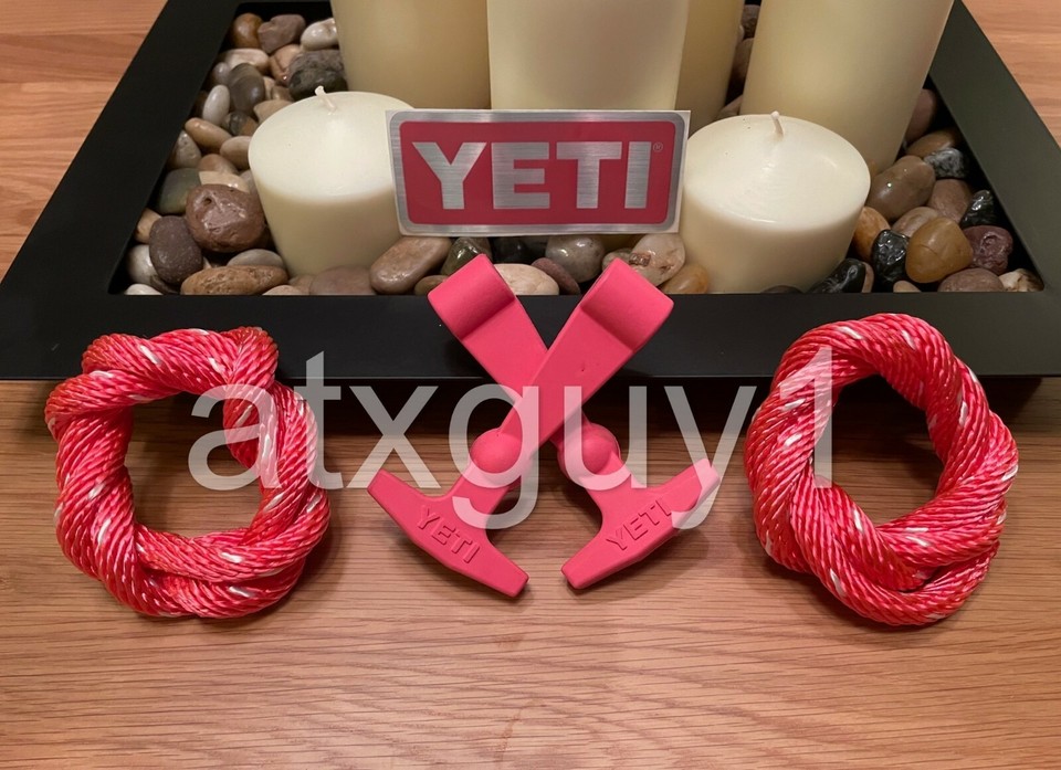 YETI Latch Kit - Pink - for Tundra Cooler - Rope, Latches, & Sticker | eBay