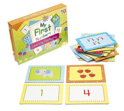 My First Numbers Flashcards Boxed Set Games Educational Learning ...