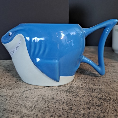 WALT DISNEY PIXAR FINDING NEMO BRUCE THE SHARK 3D MUG CUP BLUE GREY | eBay
